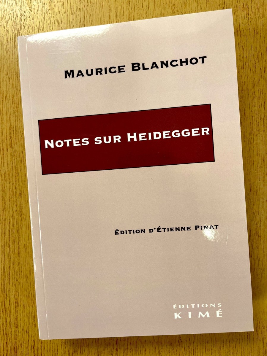 ÉTÉ STUDIEUX AVEC METAHODOS : LIRE LES « Notes sur Heidegger » DE ...